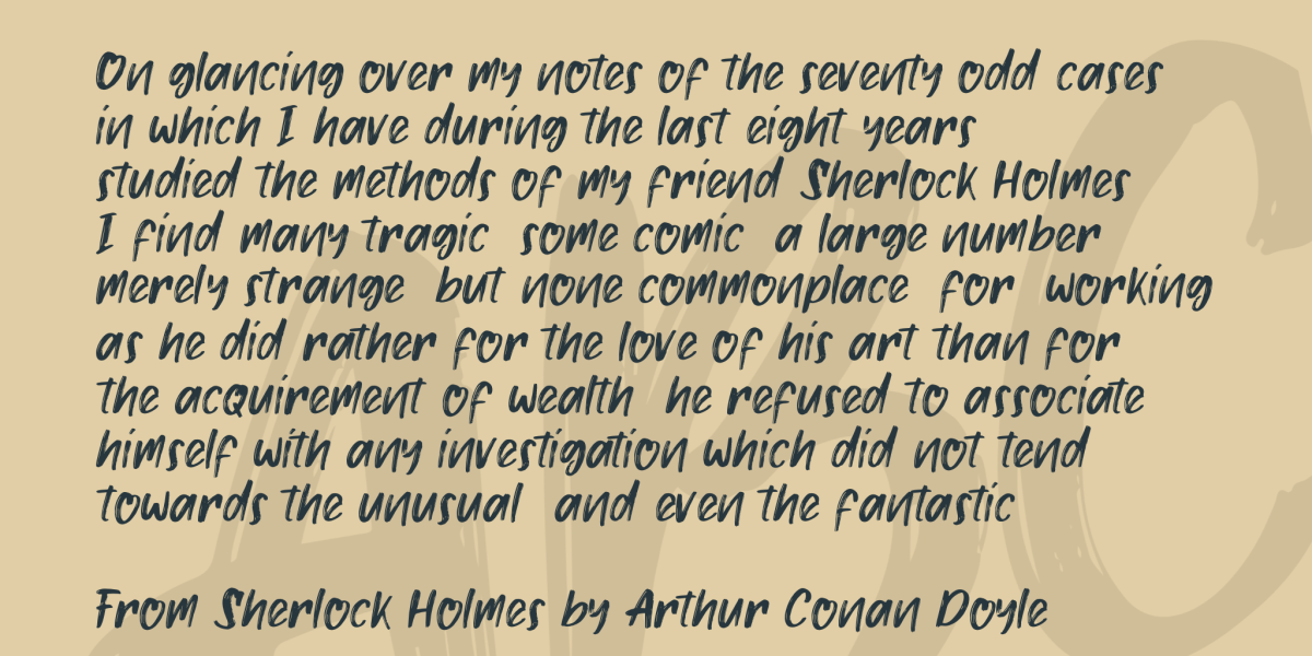 Jacqueline Font · 1001 Fonts