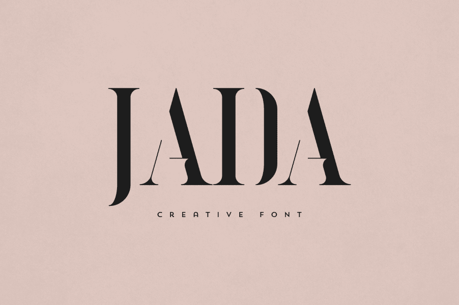 Jada Font · 1001 Fonts