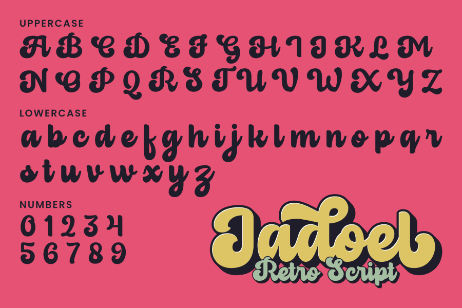 Jadoel Font · 1001 Fonts
