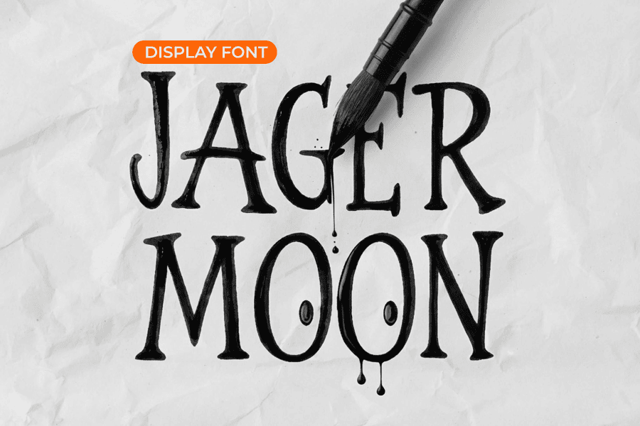 Jager Moon Font · 1001 Fonts