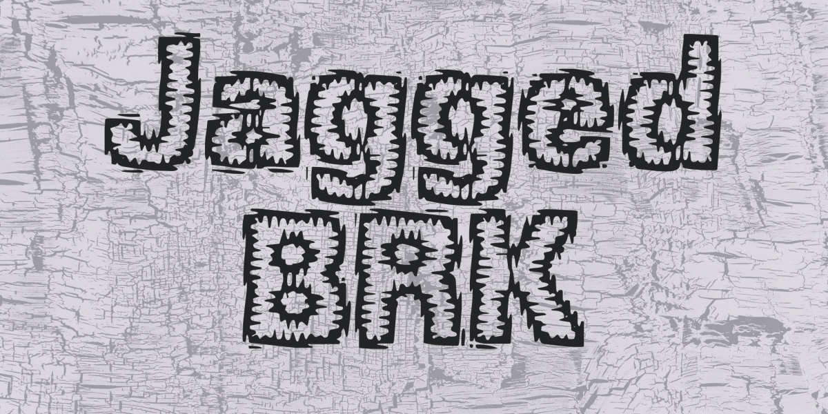 Jagged BRK Font · 1001 Fonts