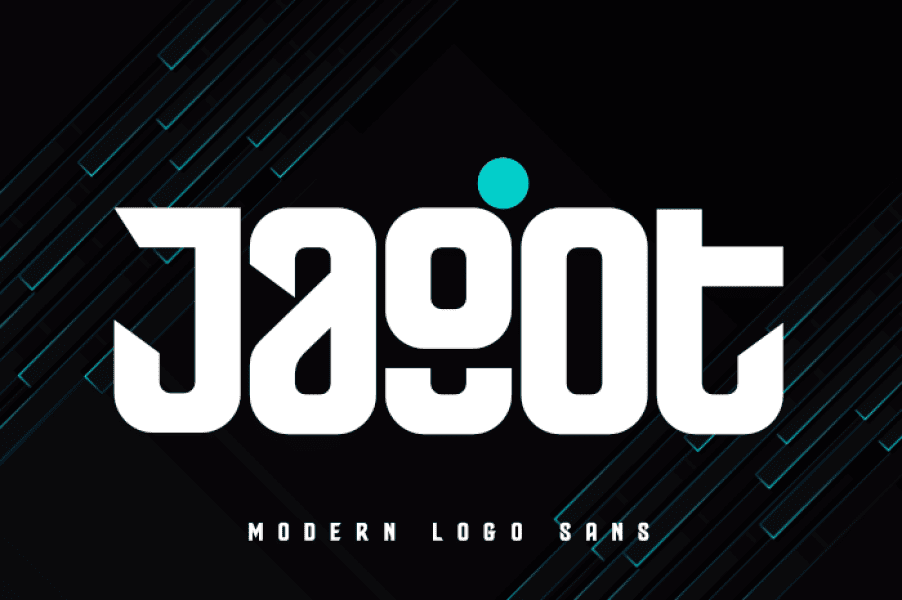 Jagot Font · 1001 Fonts
