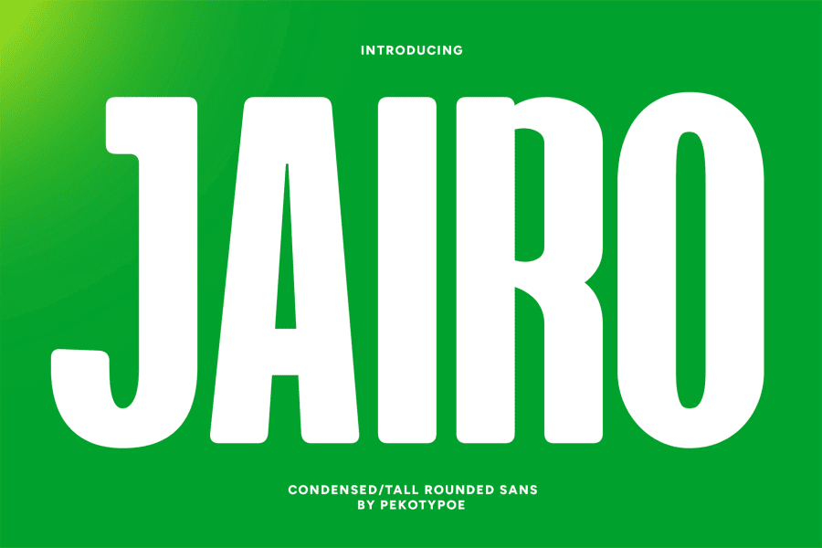 Jairo Font · 1001 Fonts