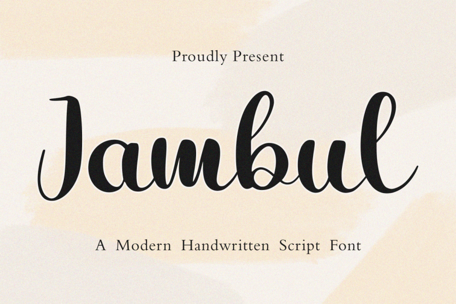 Jambul Font · 1001 Fonts