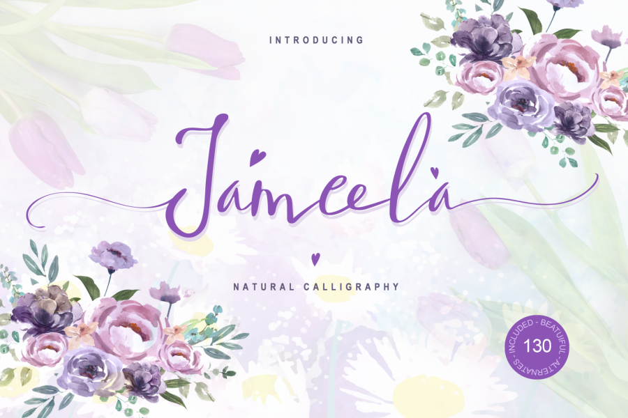 Jameela Font · 1001 Fonts