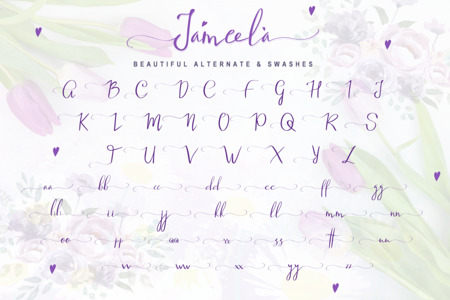 Jameela Font · 1001 Fonts
