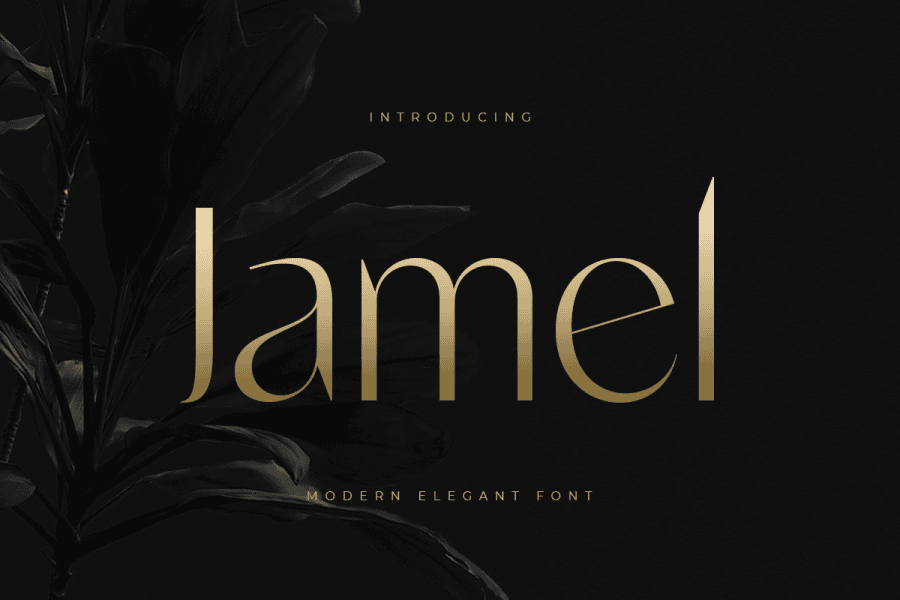 Jamel Font · 1001 Fonts