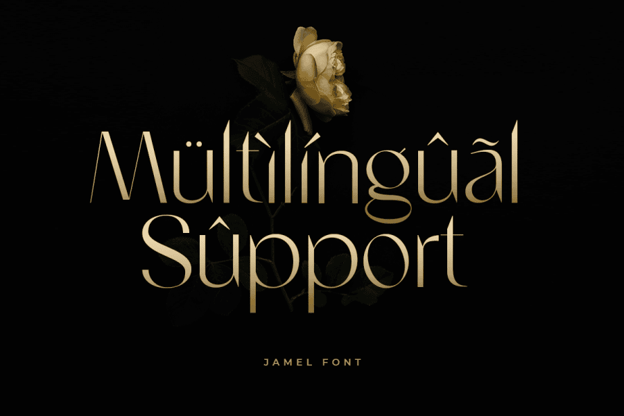 Jamel Font · 1001 Fonts