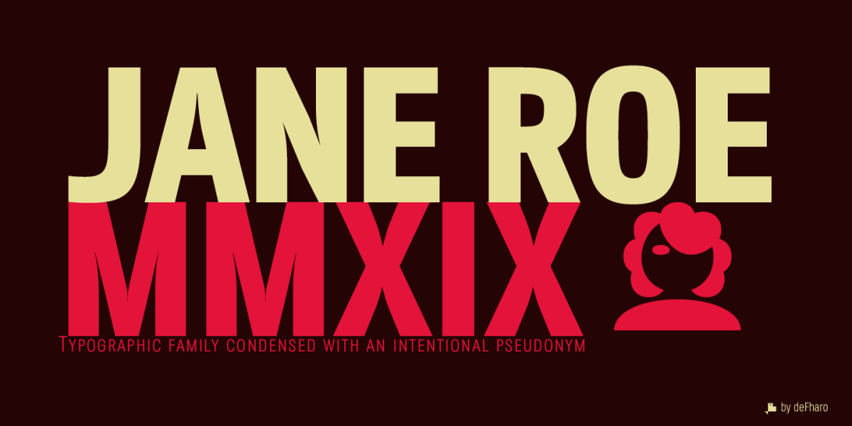 Jane Roe Font Family · 1001 Fonts