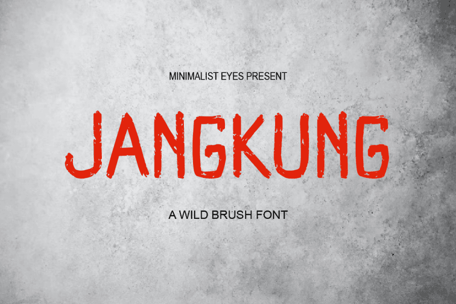 JANGKUNG Font Family · 1001 Fonts