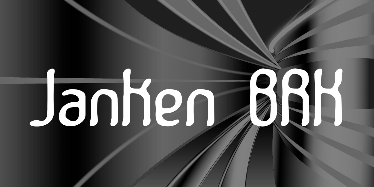 Janken BRK Font · 1001 Fonts
