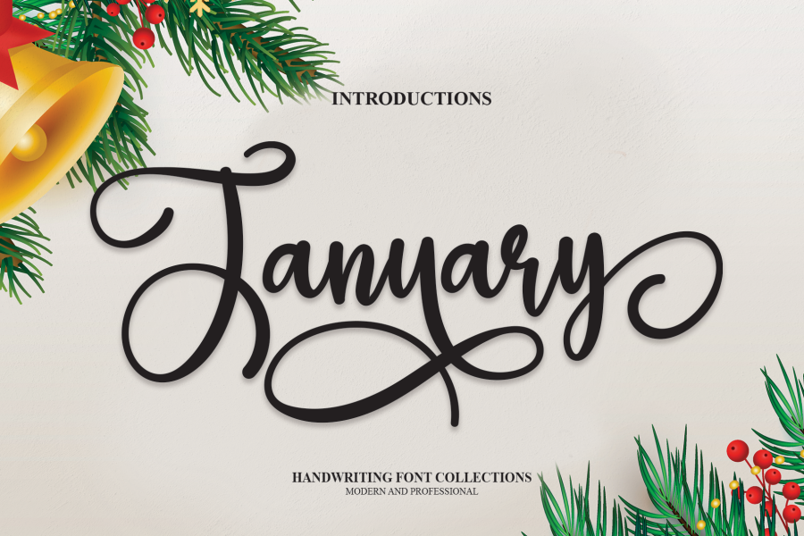 January Font · 1001 Fonts