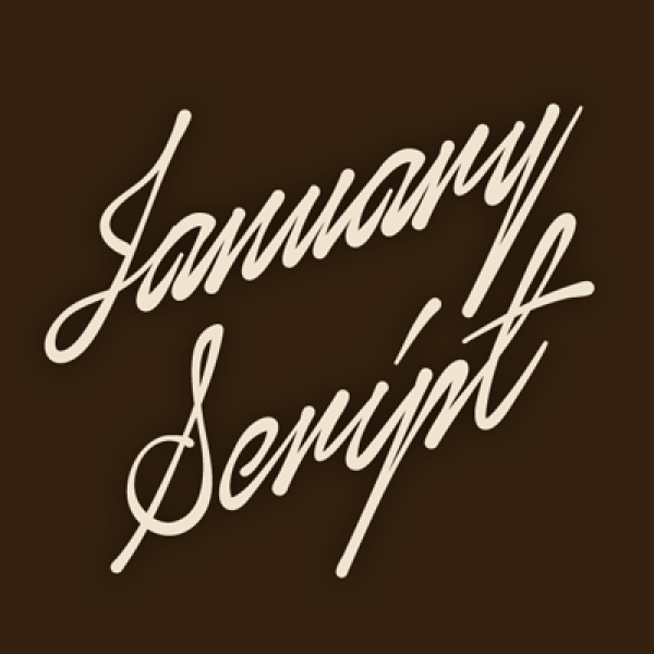 January Script Personal Use Font · 1001 Fonts