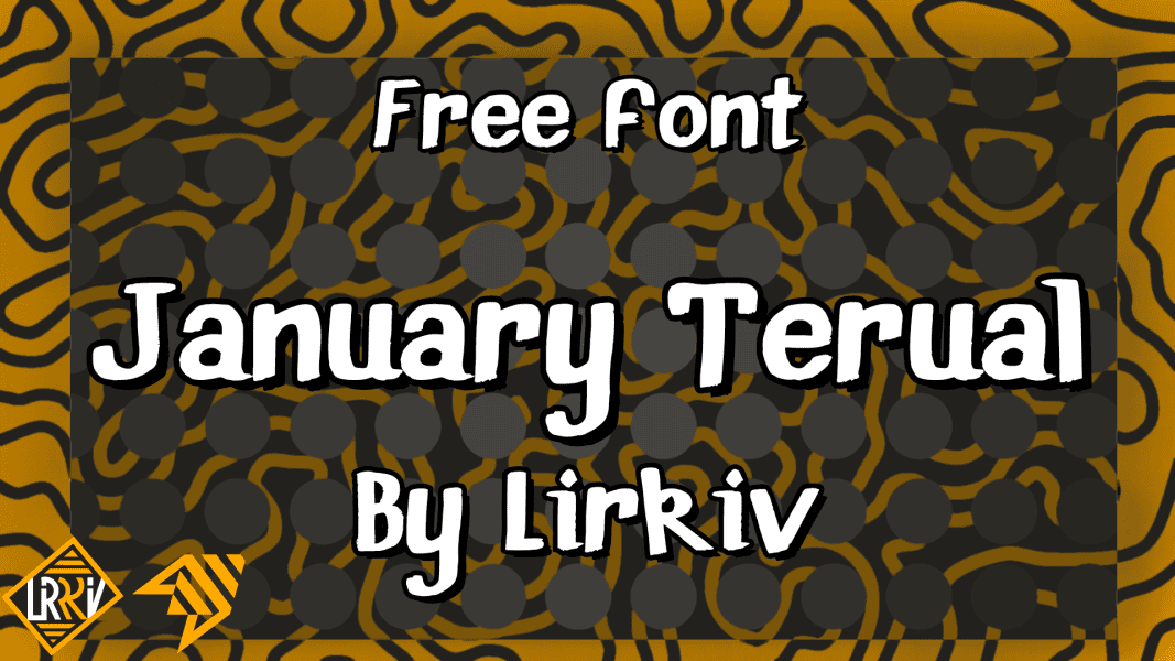 January Terual Font · 1001 Fonts