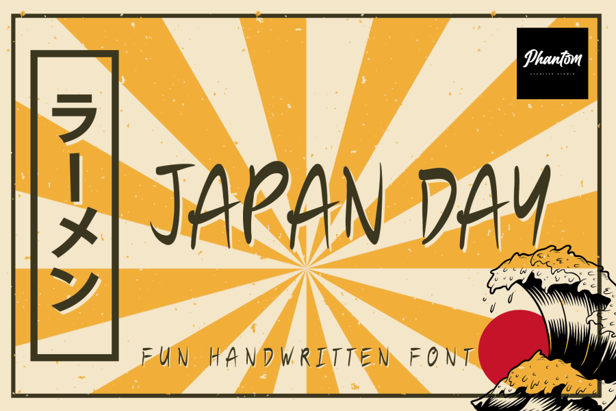 Japan Day Font · 1001 Fonts