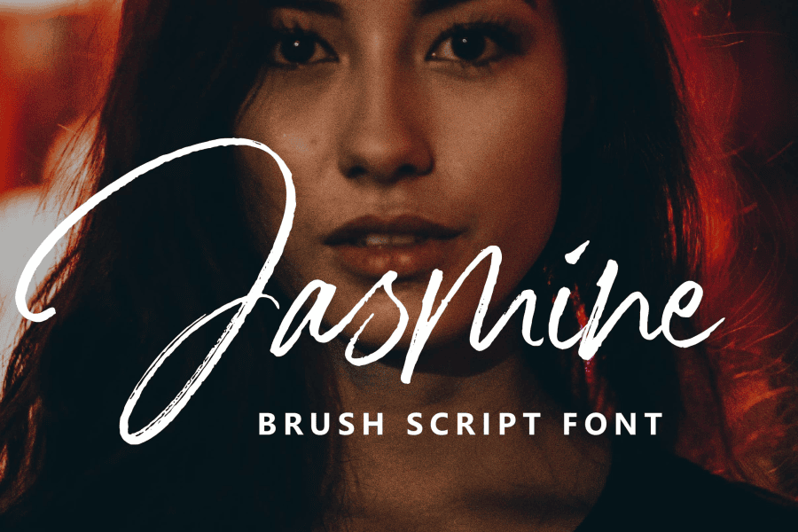 Jasmine Brush Script Font · 1001 Fonts