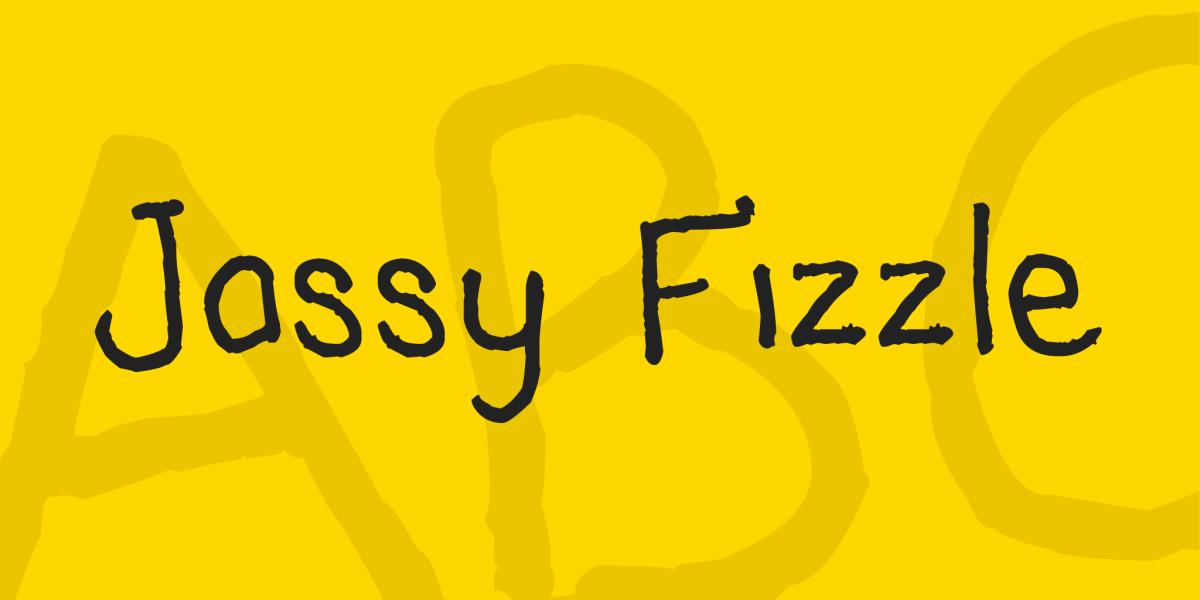 Jassy Fizzle Font · 1001 Fonts