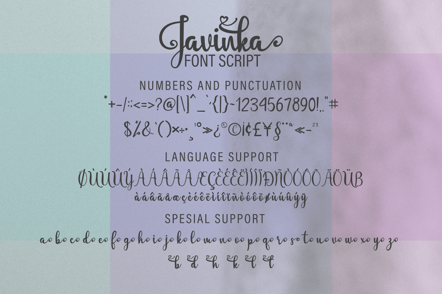 Javinka Script Font · 1001 Fonts