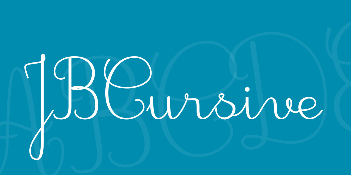 JBCursive Font · 1001 Fonts