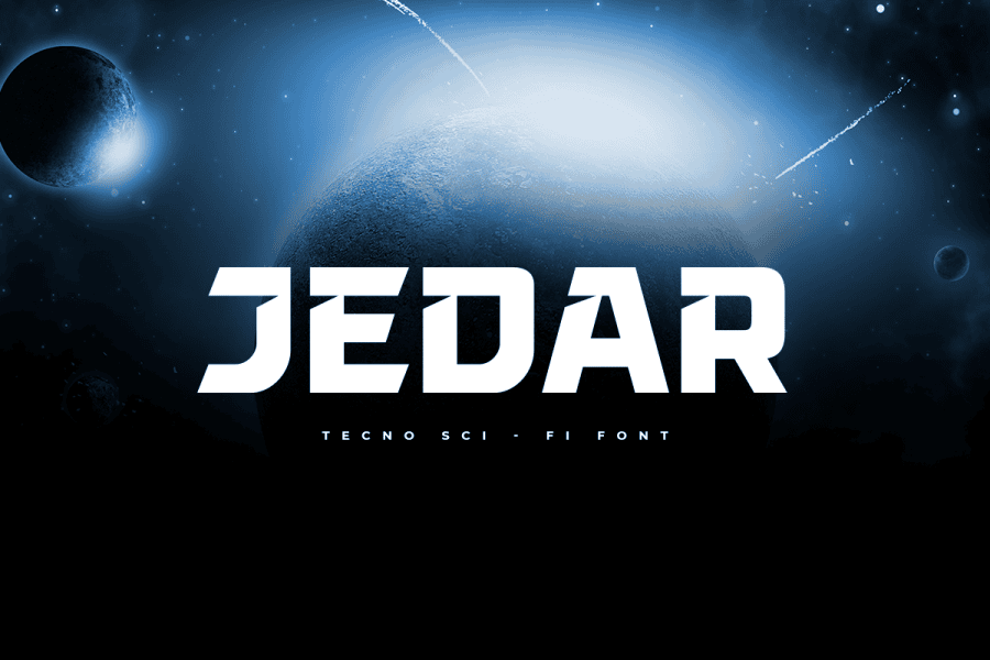 Jedar Font · 1001 Fonts