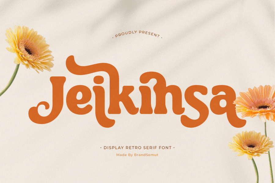 1 Free Retro Groovy Serif Font · 1001 Fonts