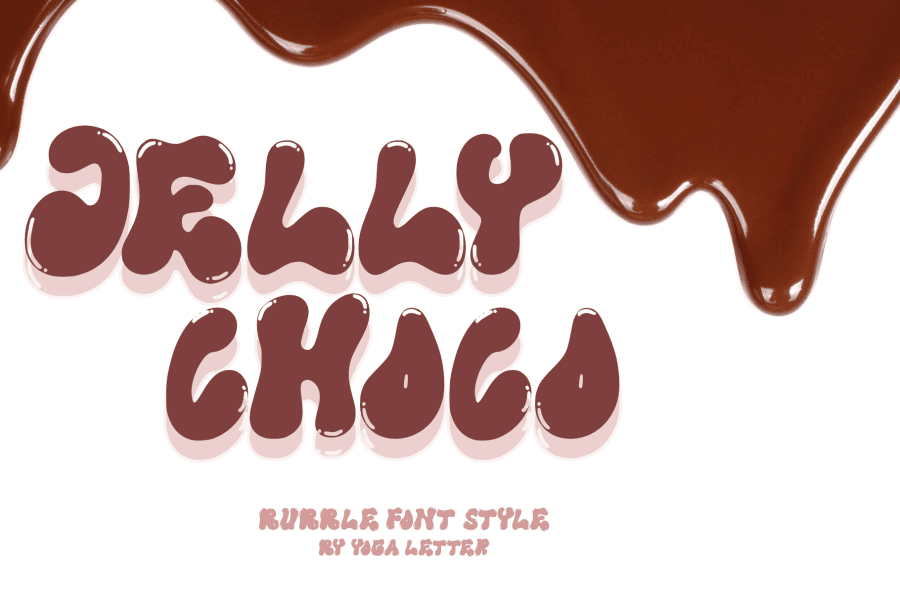 Jelly Choco Font · 1001 Fonts