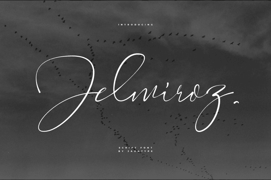 Jelmiroz Font · 1001 Fonts