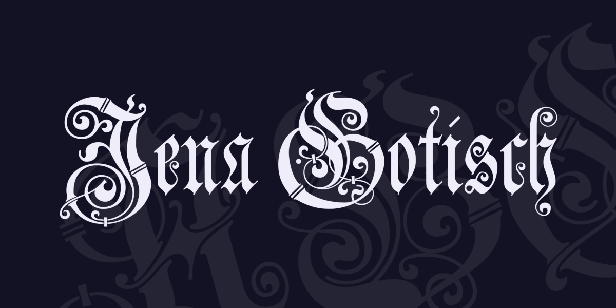 Jena Gotisch Font · 1001 Fonts