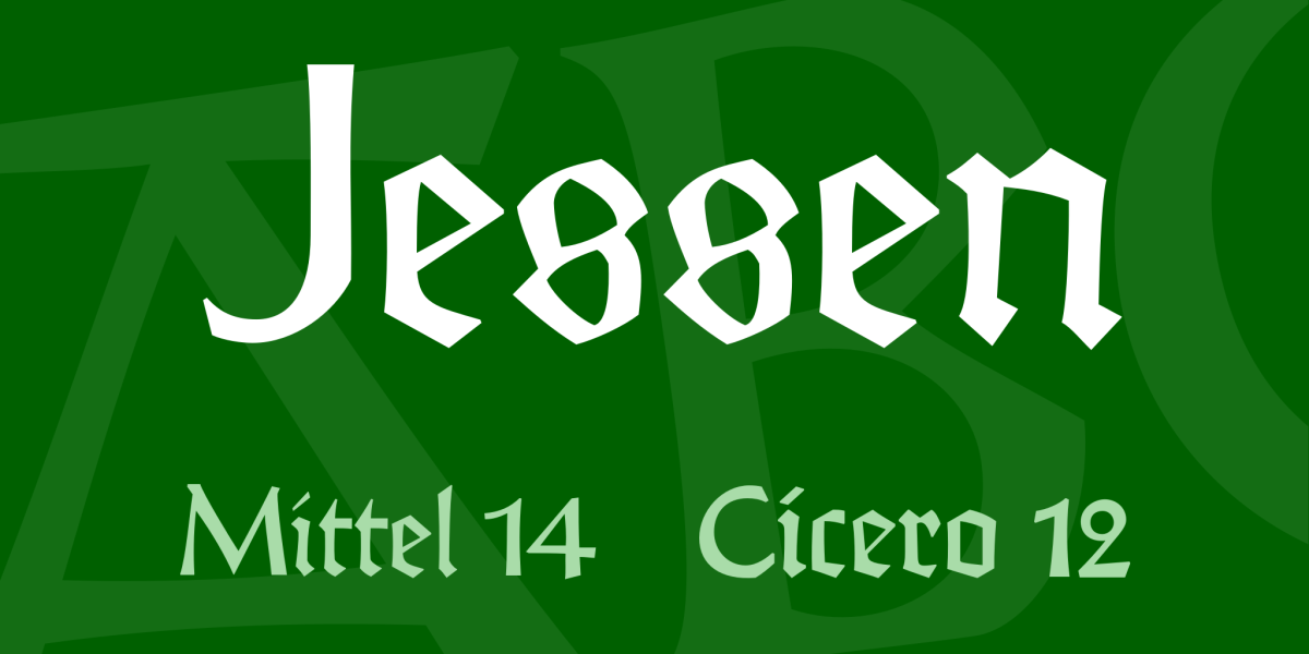 Jessen Font Family · 1001 Fonts