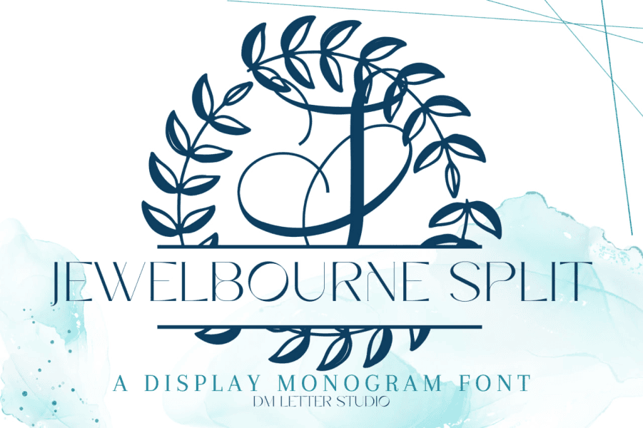 6 Free Farmhouse, Farmhouse Split Monogram, Luxury Fonts · 1001 Fonts