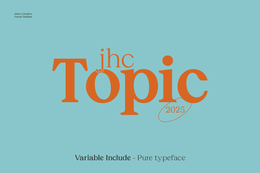 JHC Topic Font · 1001 Fonts