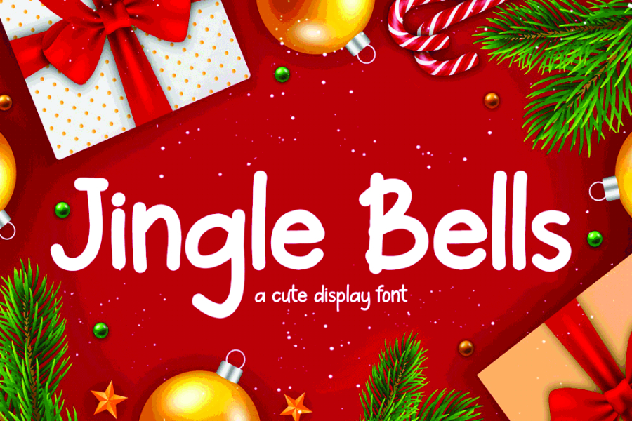 Jingle Bells Font · 1001 Fonts