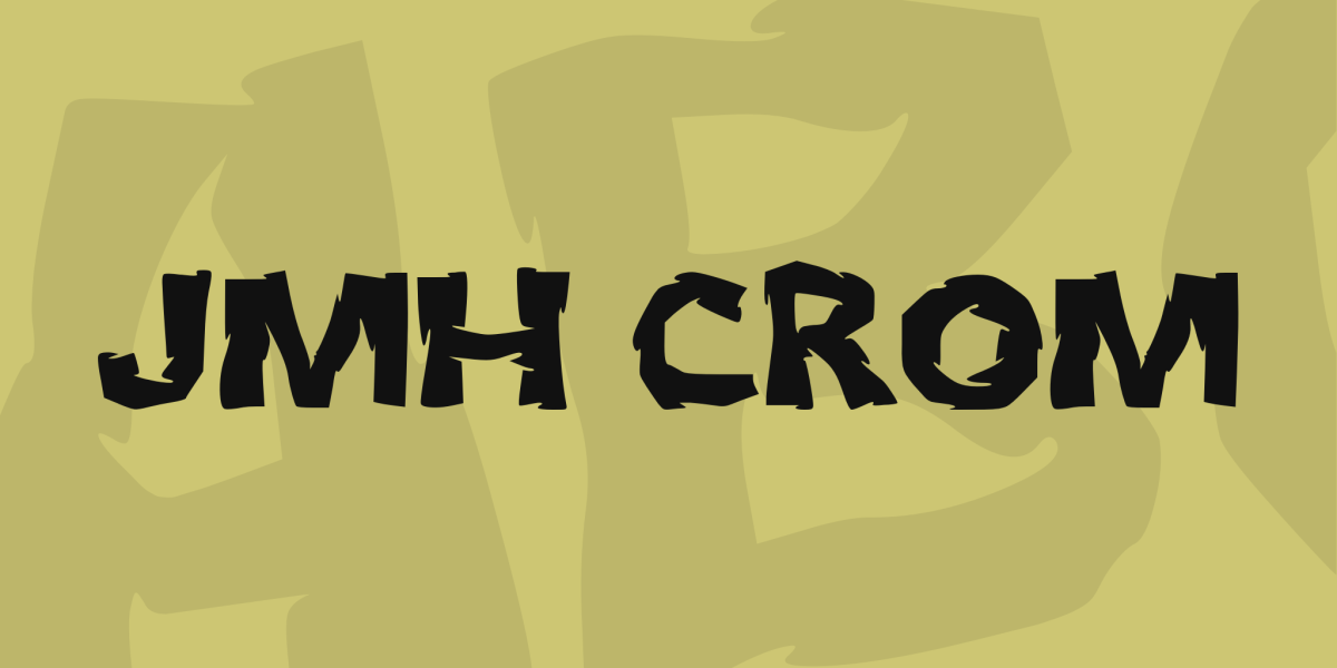JMH Crom Font Family · 1001 Fonts