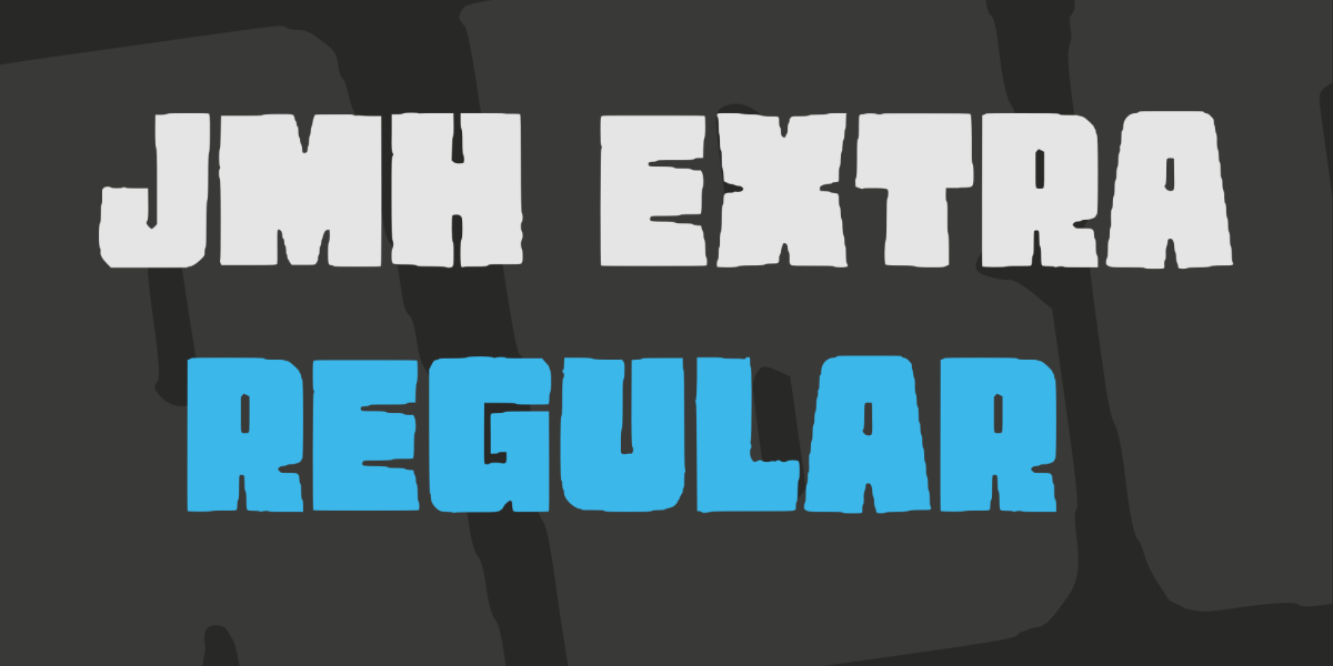 JMH EXTRA Font · 1001 Fonts