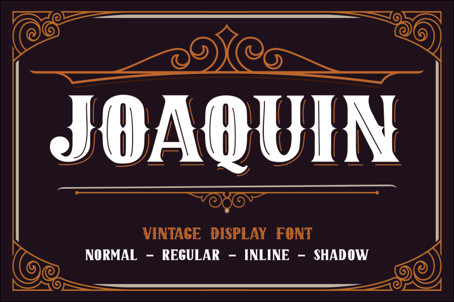 JOAQUIN Font Family · 1001 Fonts