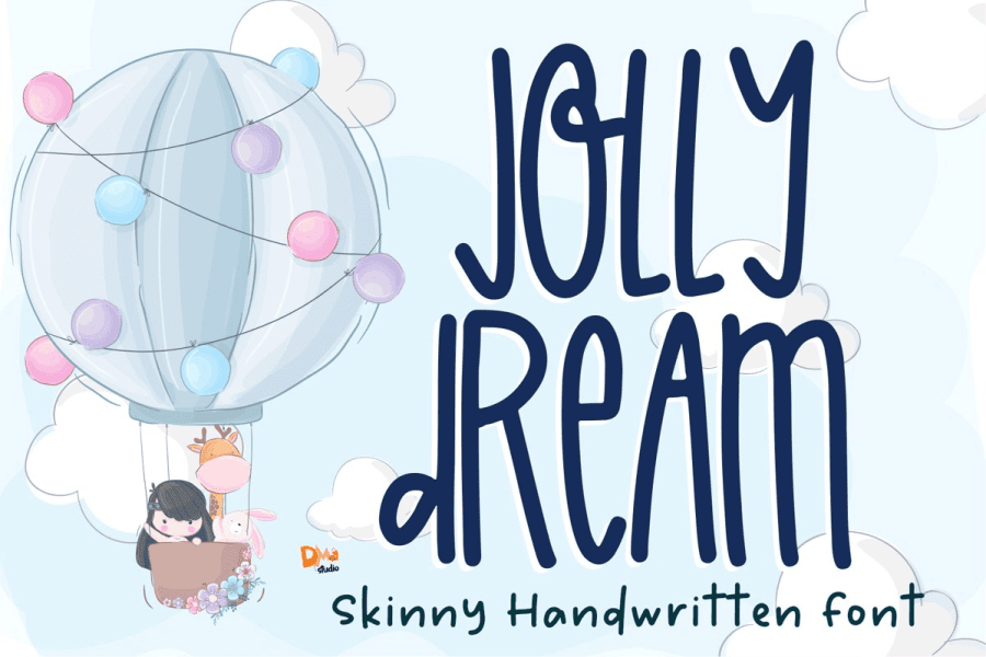 Jolly Dream Font · 1001 Fonts
