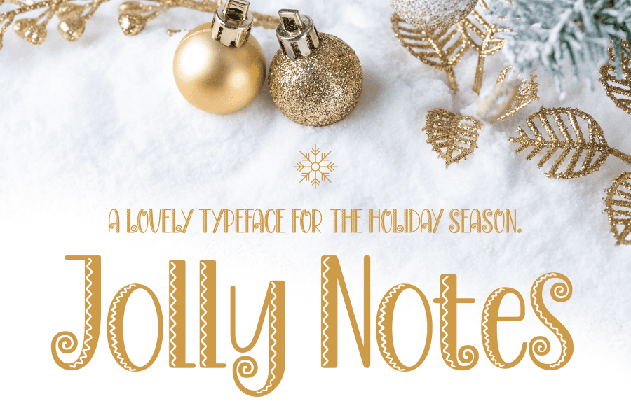 Jolly Notes Font · 1001 Fonts