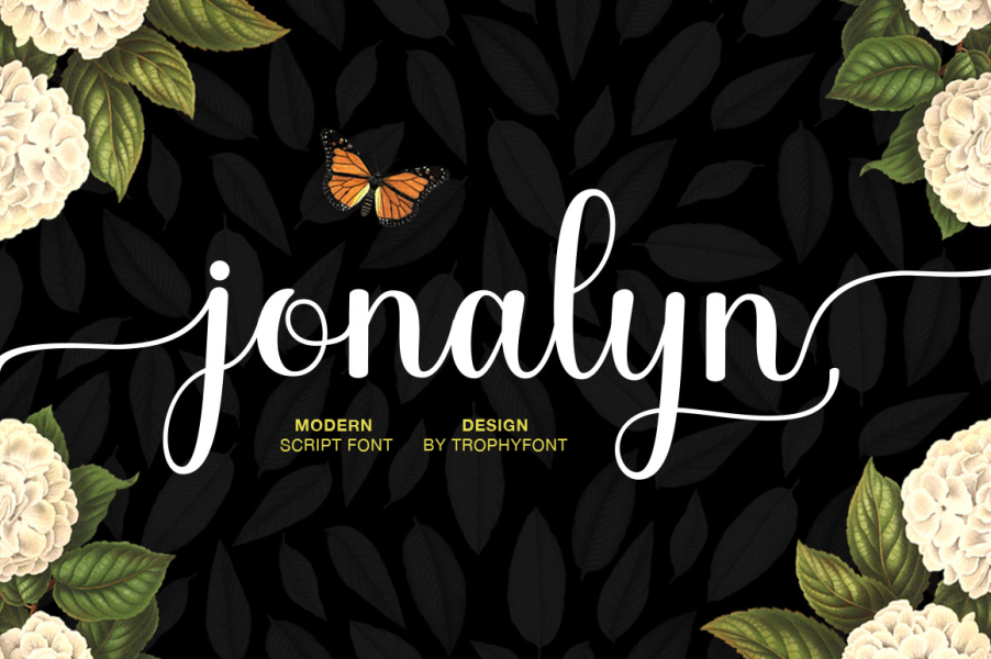 Jonalyn Script Font · 1001 Fonts