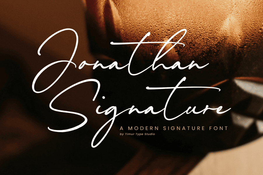 Jonathan Signature Font · 1001 Fonts