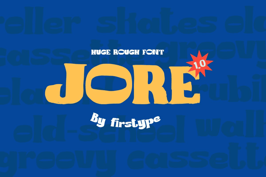 Jore Font · 1001 Fonts