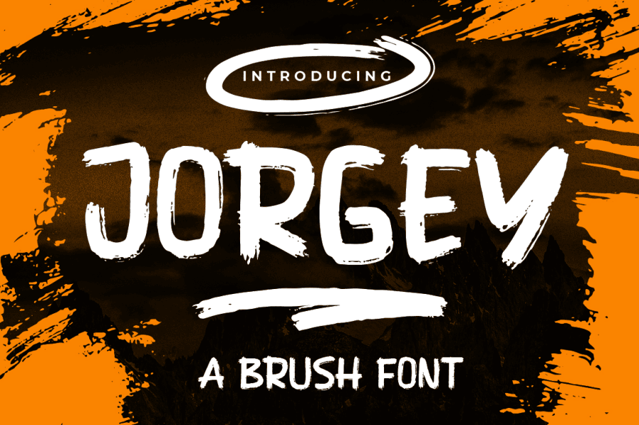 Jorgey Font Family · 1001 Fonts