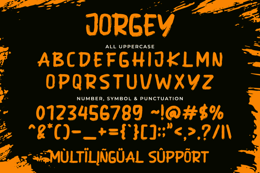 Jorgey Font Family · 1001 Fonts