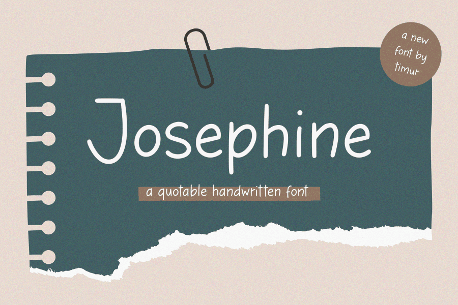 Josephine Font · 1001 Fonts
