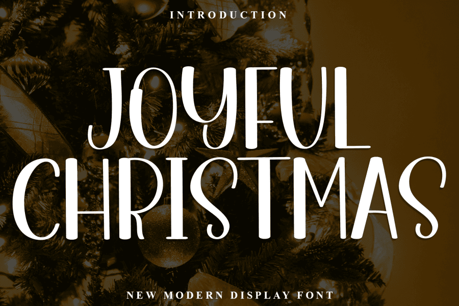 Joyful Christmas Font · 1001 Fonts