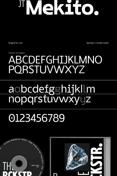 JT Mekito Font · 1001 Fonts