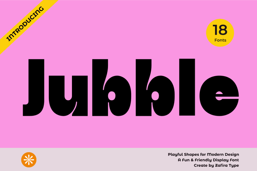 Jubble Font · 1001 Fonts