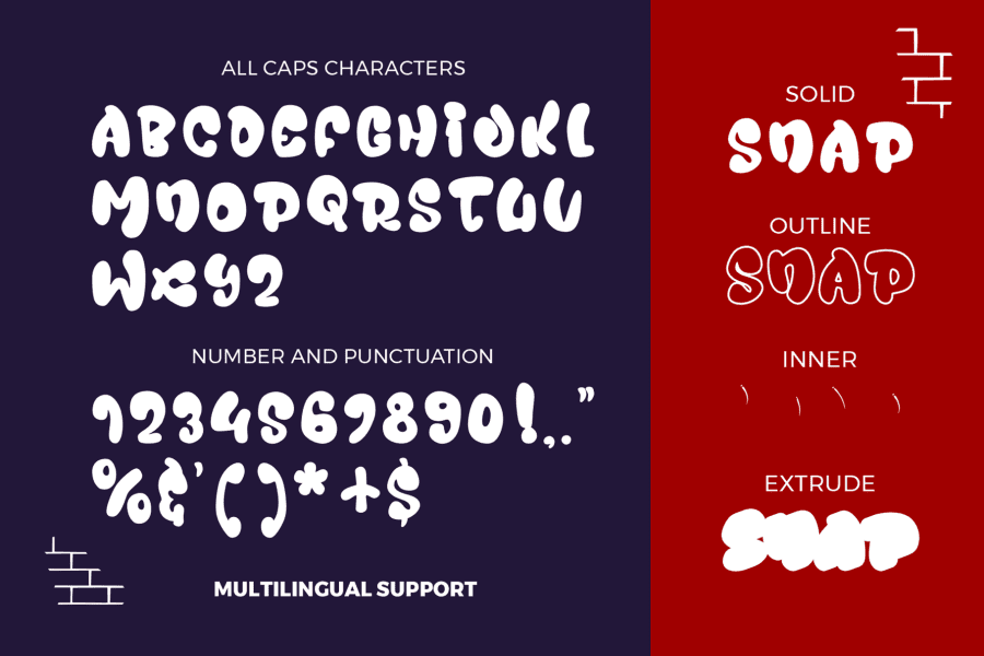 Juicy Snap Font Family · 1001 Fonts