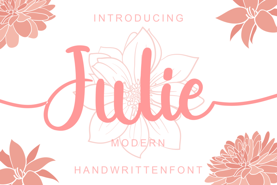 Julie Font · 1001 Fonts