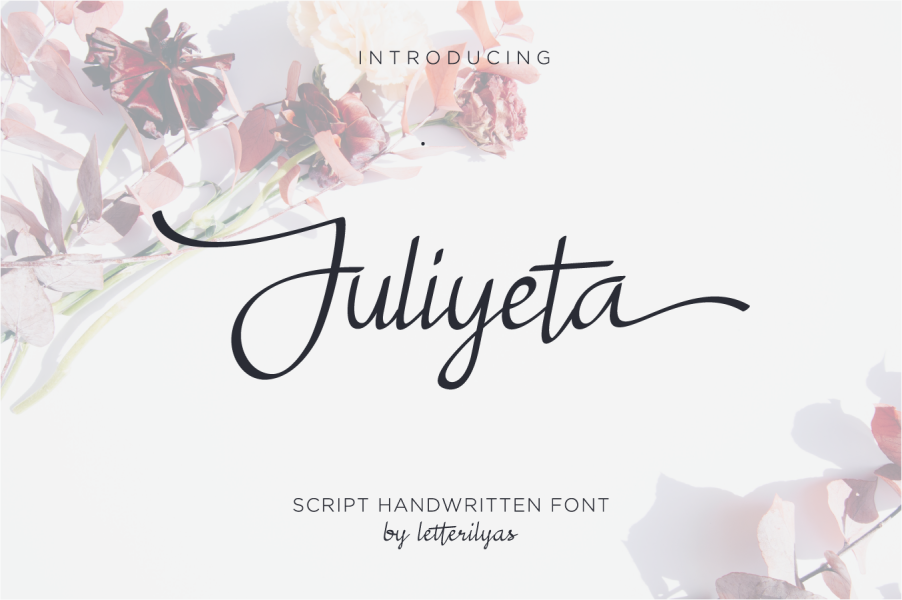 Juliyeta Font · 1001 Fonts