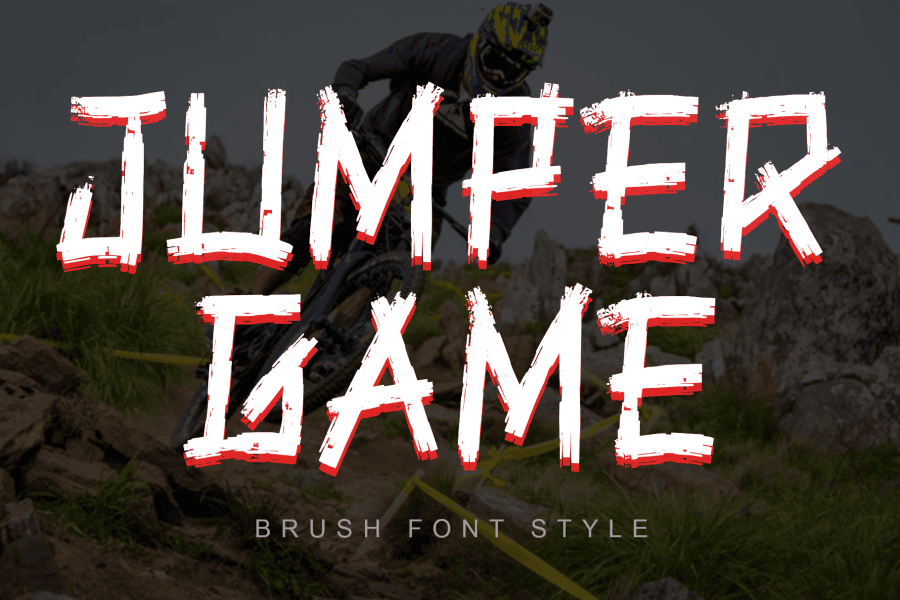 Jumper Game Font · 1001 Fonts